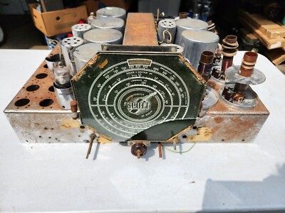 E.H SCOTT Serial X-16 1930s Tube Radio Chassis Untested | eBay