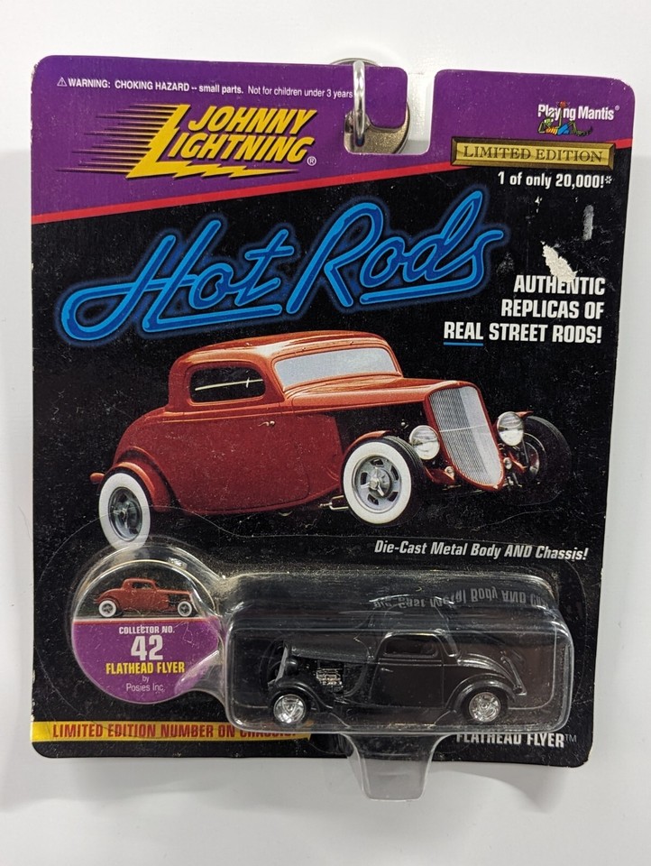 Flathead Flyer Ford - 1997 Johnny Lightning Hot Rods - Black | eBay