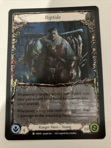 Riptide rainbow foil flesh and blood | eBay