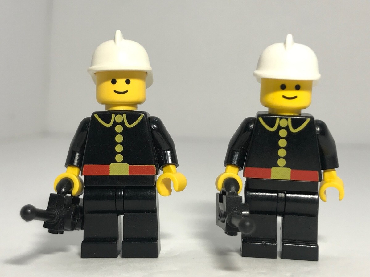 Lego Fireman Minifigure