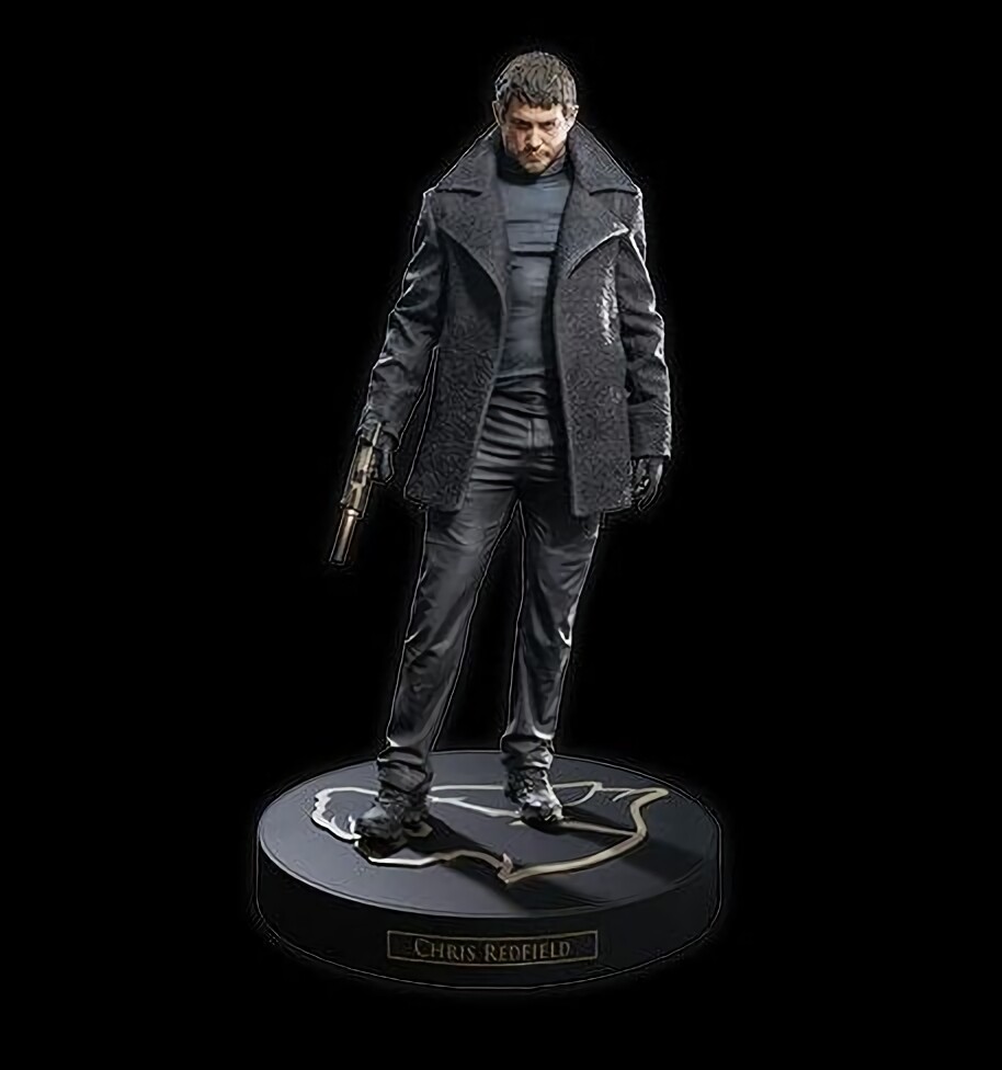 RESIDENT EVIL 8 VIL.I.AGE Chris Redfield Figure BIOHAZARD with Special ...