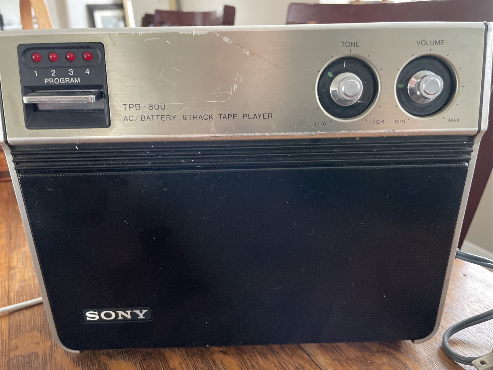 Vintage Sony Portable 8 Track Player Tpb-800 Working Good for sale ...