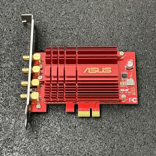 ASUS PCE-AC88 Dual Band 4x4 802.11ac PCIe Internal WI-FI Card Low ...