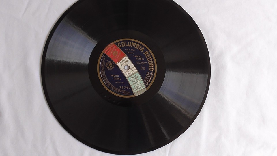 Toscha Seidel - 78rpm single 10-inch – Columbia #78747 Polish Dance | eBay