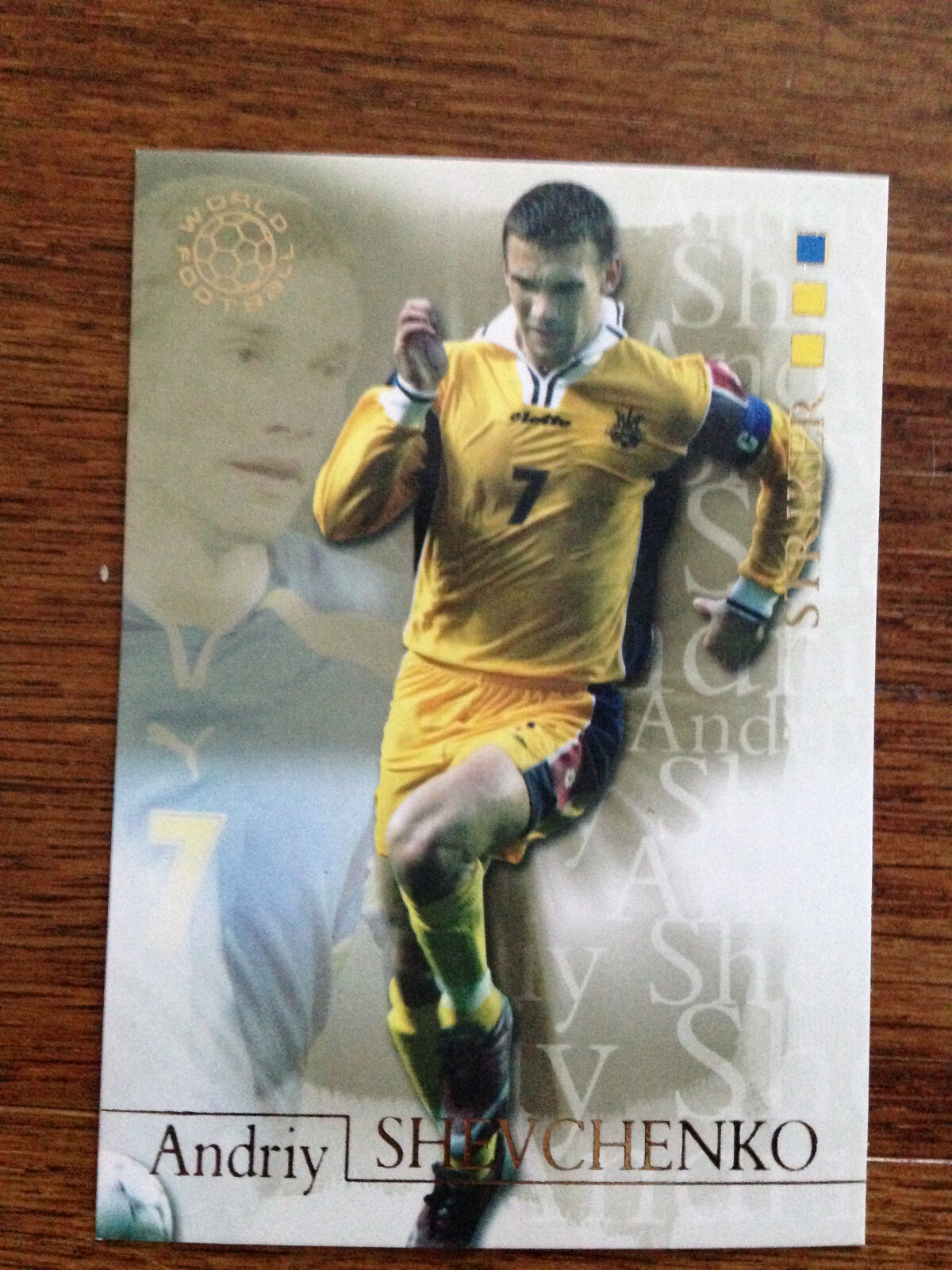 2004 Futera World Football Soccer Card Ukraine ANDRIY SHEVCHENKO Mint ...
