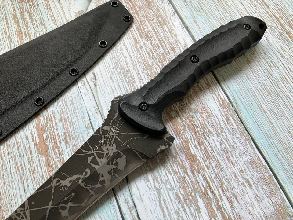 New Silver Dragon SP Custom Knife by Kikuo Matsuda KIKU KNIVES Japanese ...