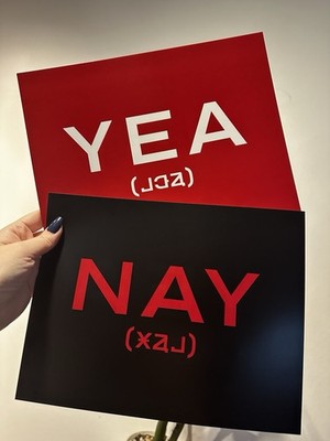 My Chemical Romance MCR 2 Nay & Yea Sign Long Live The Black Parade ...