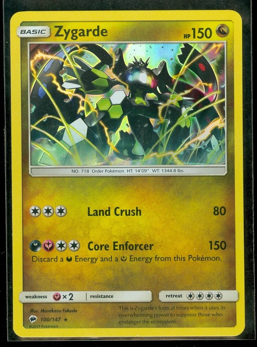 Zygarde Pokemon Card