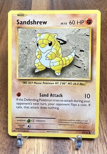 Sandshrew 54/108 Non Holo XY Evolutions Pokemon Card NM | eBay