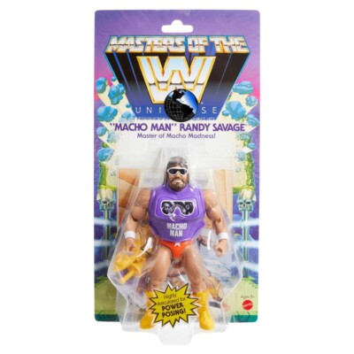 Masters Of The WWE Universe "Macho Man" Randy Savage Master of Macho ...