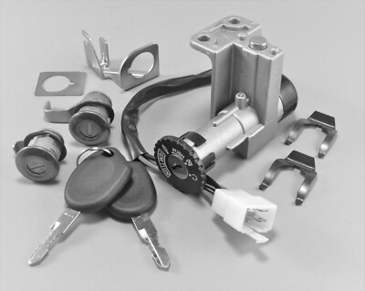 Chinese Scooter Ignition Switch Key Set For 139QMB 50cc GY6 150cc ...