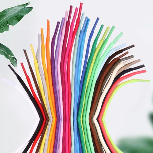30 PCS Stretch Laces for Shoes Round Shoelaces Ribbon Sports Women's | eBay