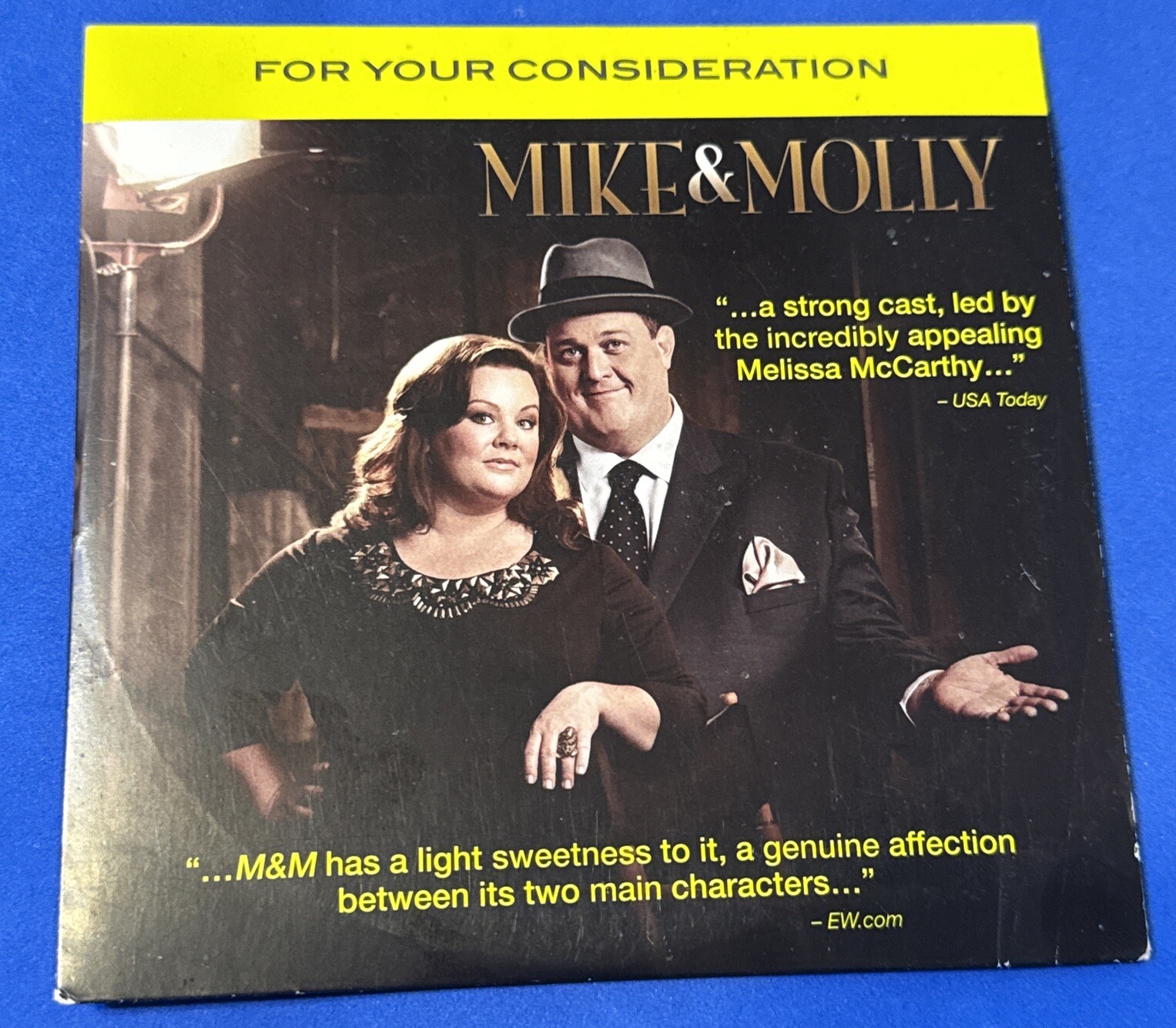 MIKE & MOLLY EMMY FYC DVD SCREENER MELISSA MCCARTHY SITCOM PROMO RARE OOP | eBay