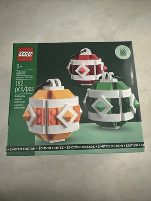 LEGO 40604 Christmas Decor Ornaments Set Limited Edition 182pcs New ...