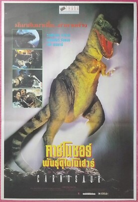 Carnosaur (1993) Thai Movie Poster Original | eBay