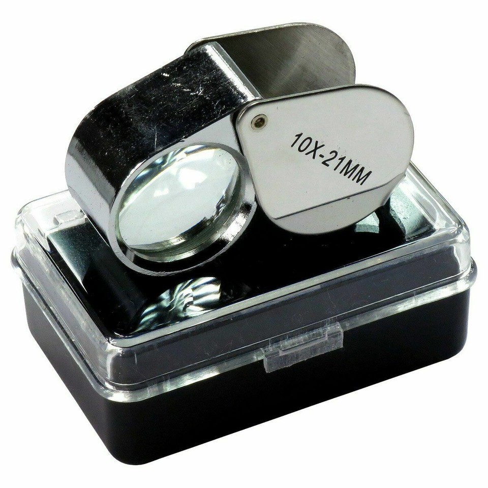 3pc Jewelers Jewelry Eye Loupe Set 10X 30X + 10X-20X DUAL Magnifying ...