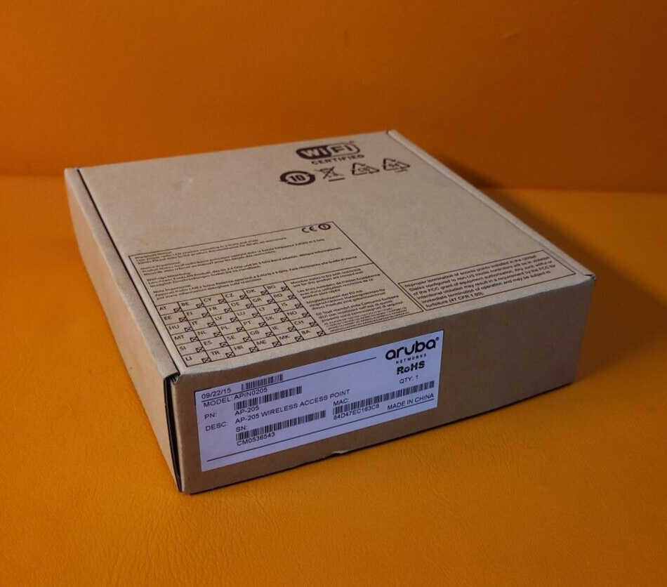 Aruba Network AP-205 Wireless Access Point APIN0205 Dell 071H9X *BRAND ...