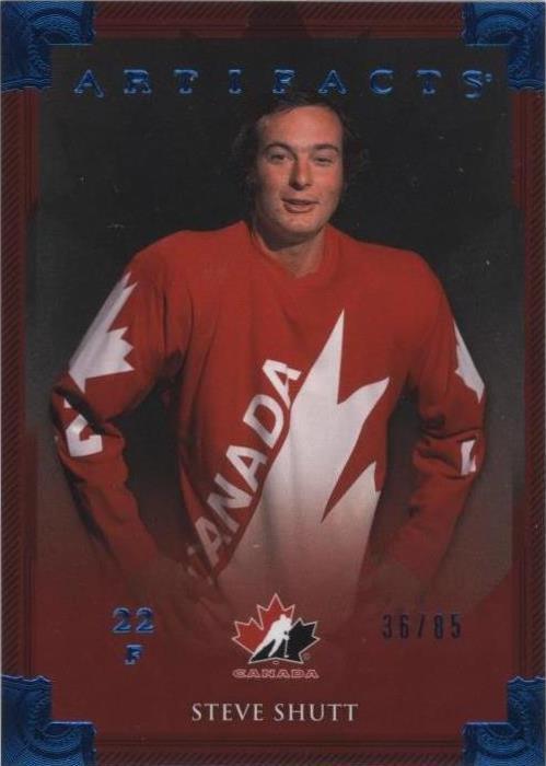 2013-14 Upper Deck Artifacts - Team Canada Steve Shutt #147 Sapphire ...