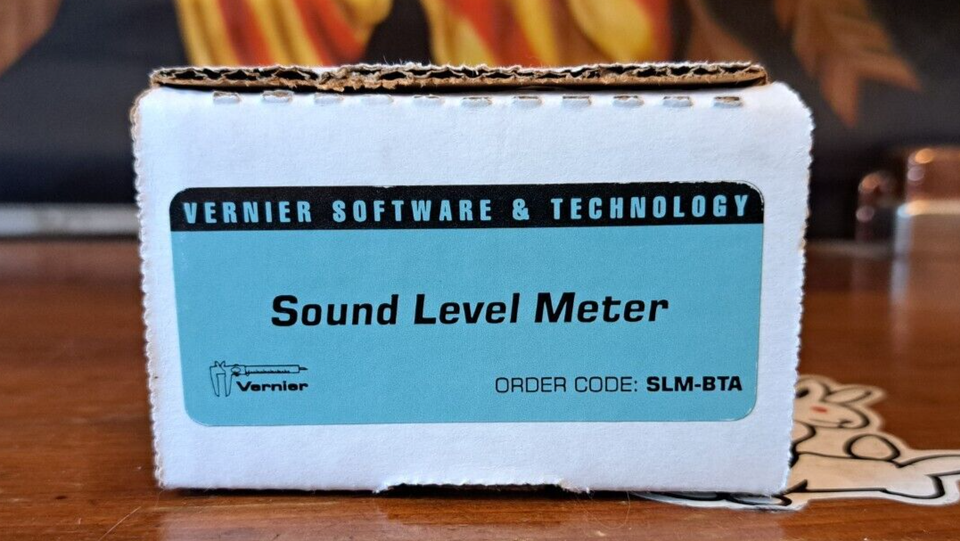 NEW Vernier SLM-BTA Sound Level Meter w/ Sound Level Meter Cable ...