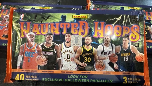 2023-24 Panini NBA Haunted Hoops Basketball Unopened Box 40 Packs 120 ...