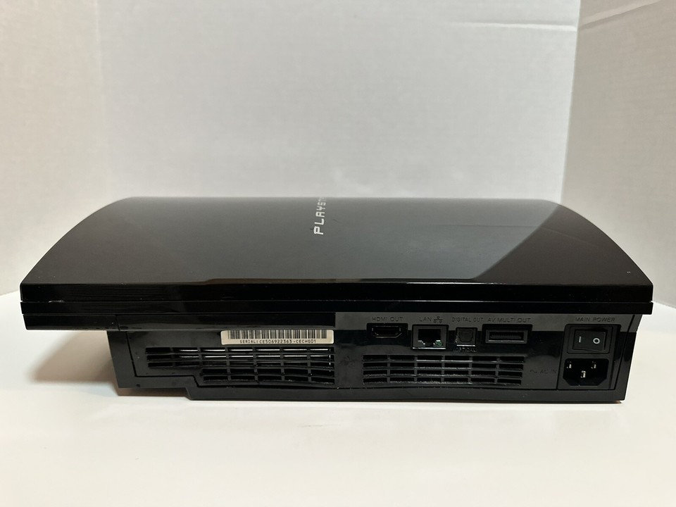 Sony PlayStation 3 PS3 Fat Console Only CECHG01 For Parts As Is ...