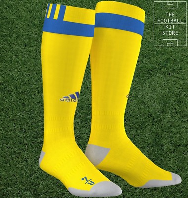 Ukraine Home Socks - Genuine adidas Football Socks - Mens - All Sizes ...