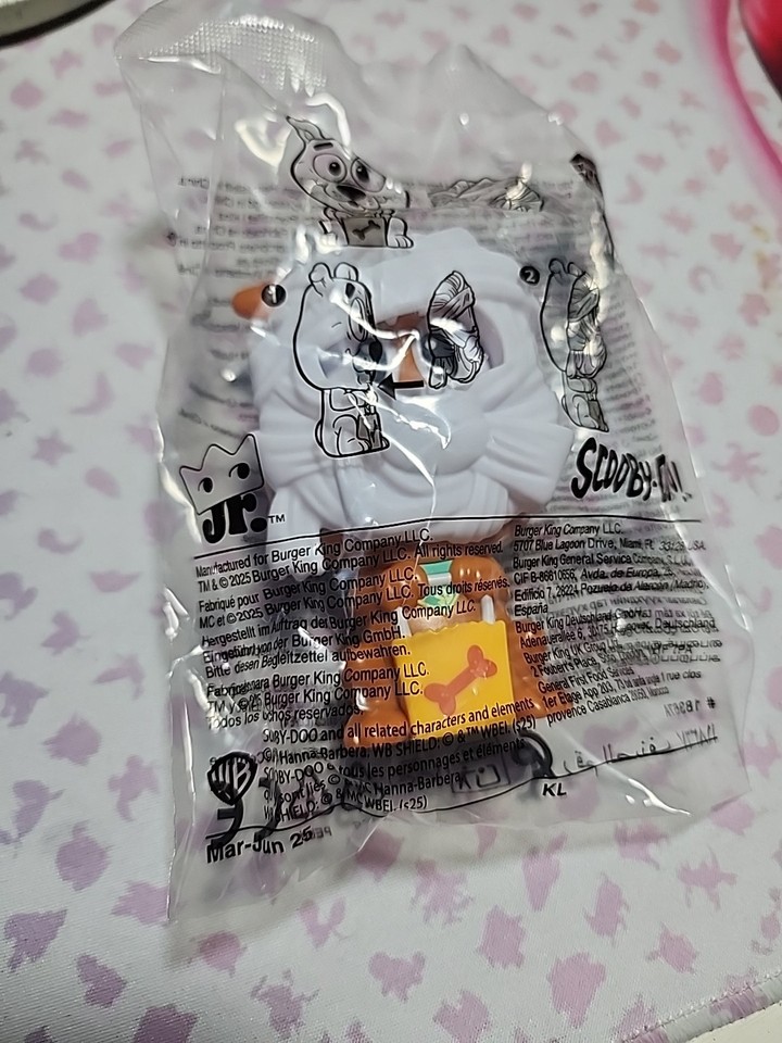Scooby Doo!! Halloween Kids Meal Toy 2025. The Mummy Burger King New W ...