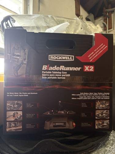 Rockwell RK7323 Blade Runner X2 Portable Tabletop Saw | eBay