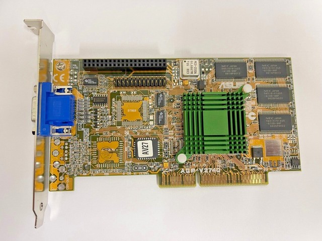 ASUS Intel 740 (AGP-V2740) 8MB AGP 1x/2x Graphics adapter for sale ...