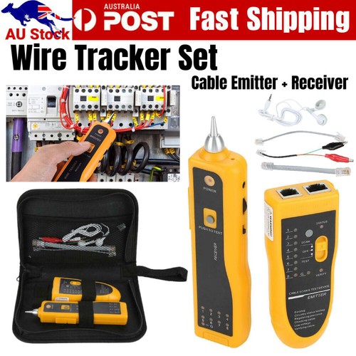 RJ11/45 Cable Tester Wire Network Telephone Line Tracer Toner LAN Phone ...