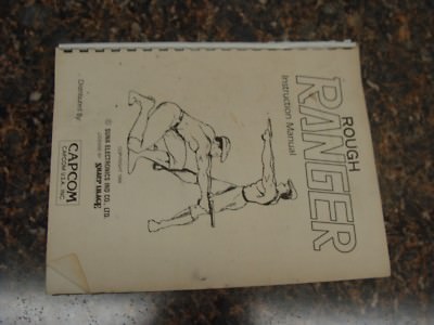 Capcom Rough Ranger Video Arcade Game Service Manual, Atlanta (218) | eBay