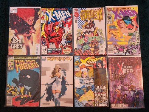 Xmen marvel comic collection uncanny 204 & 284 Inferno 1 variant xforce 25 holo | eBay