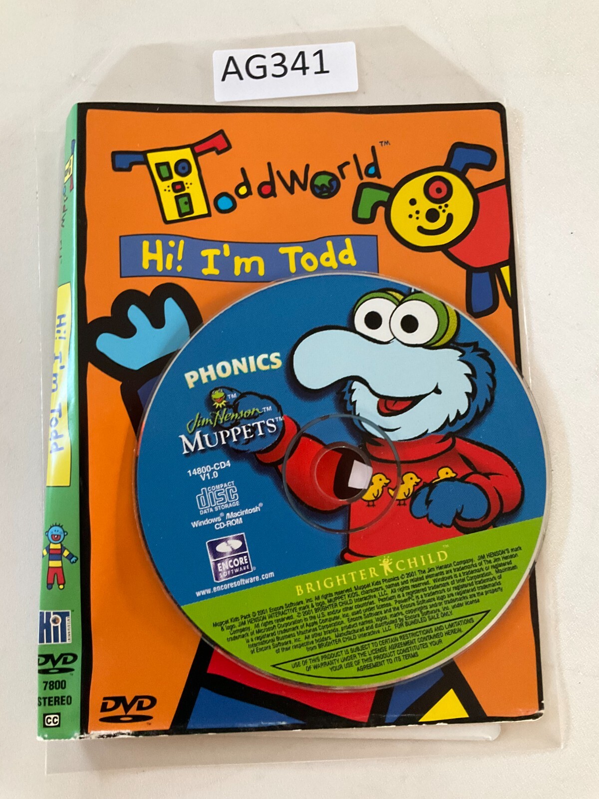 ToddWorld: Hi! I'm Todd [DVD] No Case No Tracking #AG341 | eBay