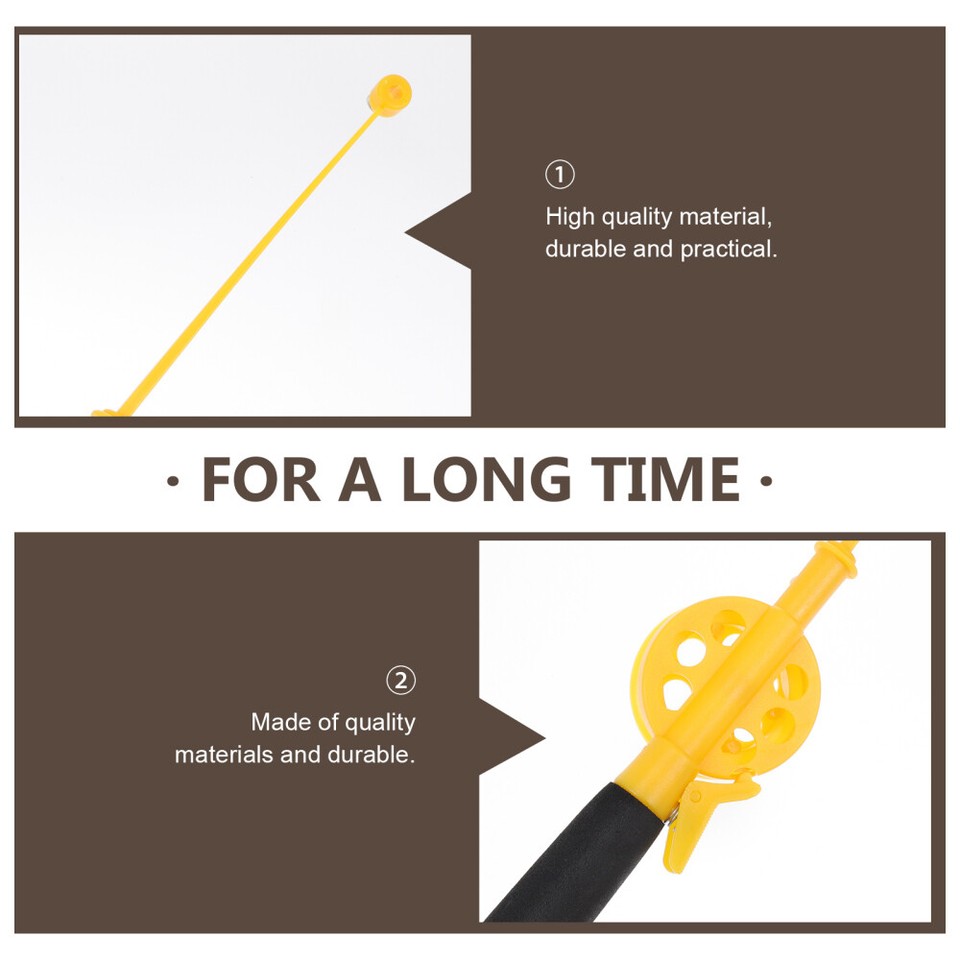 1PC Short Ice Fishing Rods Small Fishing Rod Portable Fishing Rod Short ...