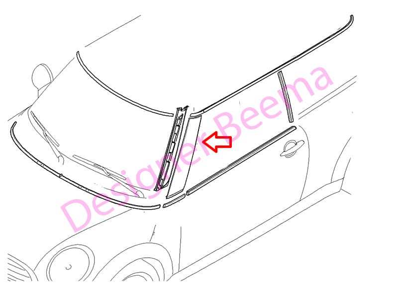 MINI Cooper R55 to R57 A-pillar Black Left 51137272583 for sale online ...