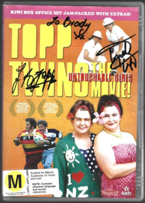 Topp Twins The Movie! Untouchable Girls **Region 4 DVD** VGC "SIGNED ...