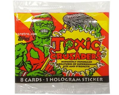 1991 Toxic Crusaders Cards Troma Toxic Avenger 90s Kids Vintage Retro ...