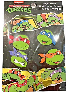 Funko Teenage Mutant Ninja Turtles Pins Leonardo Raphael Donatello ...