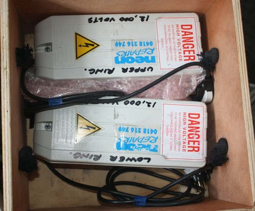 SIET 12000/30S NEON LIGHT Transformer Power supply 240V IN 6-E-6kV OUT ...