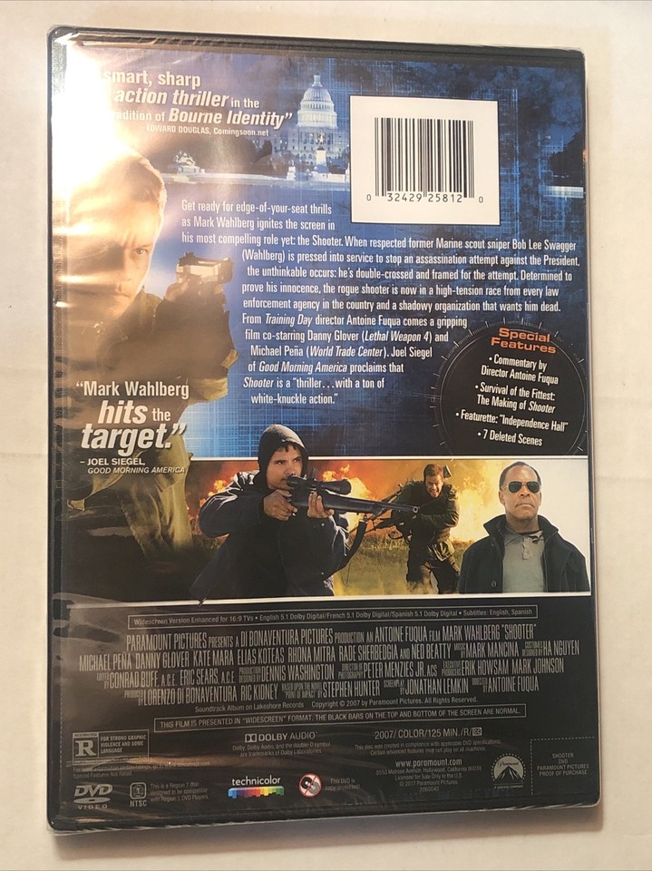 Shooter (DVD, 2007) 32429258120| eBay