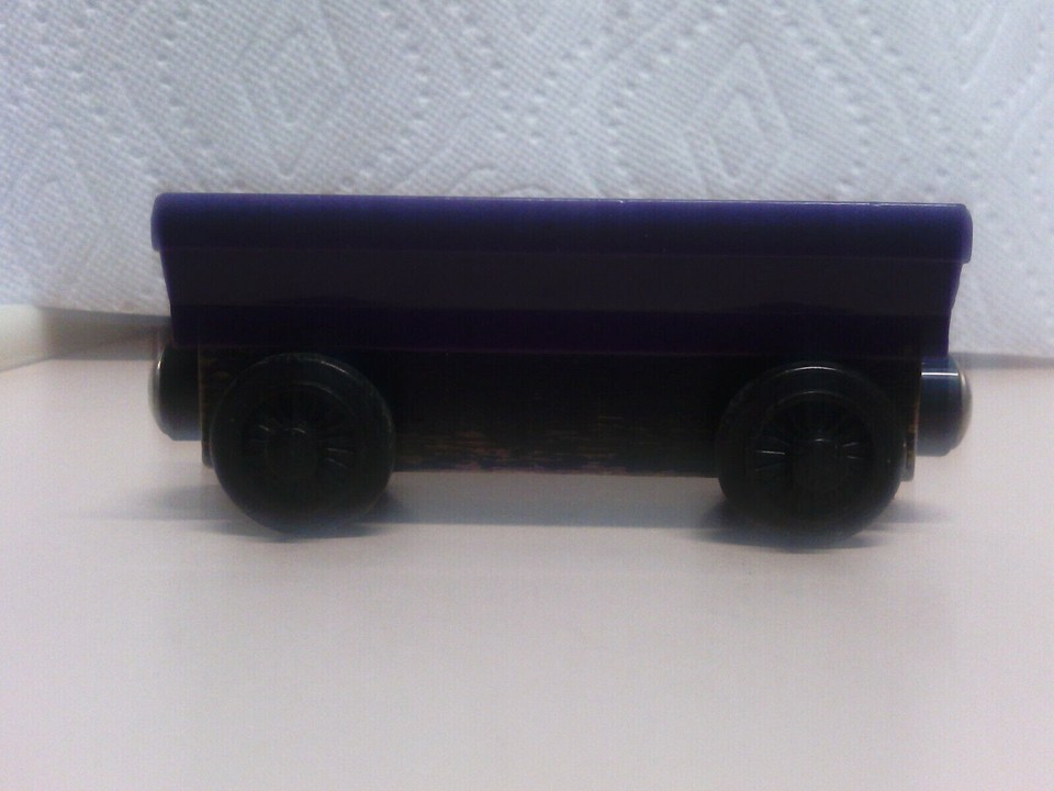Thomas and Friends Wooden Railway Purple Barrel Car 2001 (No Barrels ...
