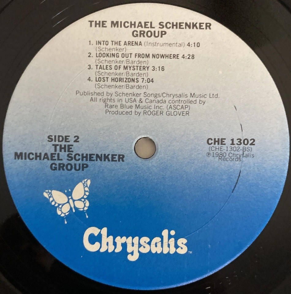 The Michael Schenker Group – The Michael Schenker Group Vinyl LP 1980 ...