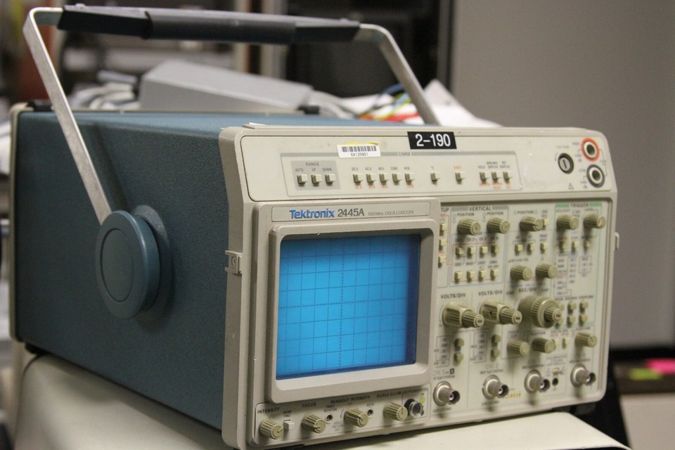 Tektronix 2445A 150MHz 4 Channel Oscilloscope 120V | eBay