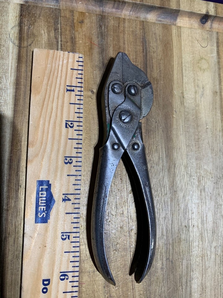 Antique Vintage Bernards Pliers first patent May 6, 1890 (22098) | eBay