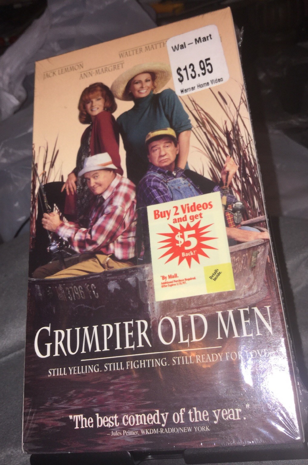 Grumpier Old Men (VHS, 1996) New and Sealed Comedy 85391419136| eBay