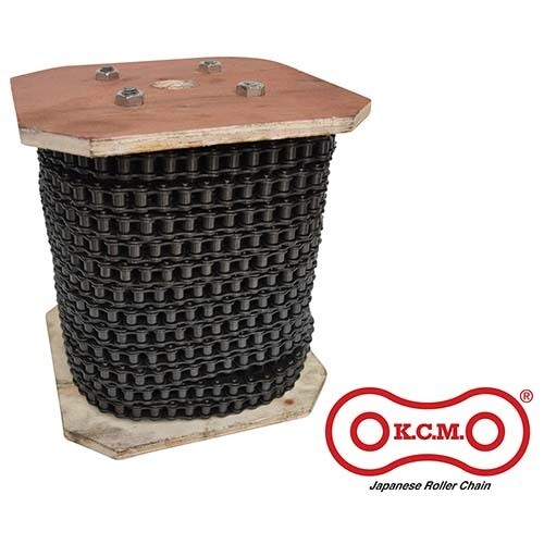 KCM 40-1 ASA Roller Chain Simplex 1/2" Pitch - Box of 100 Foot | eBay ...