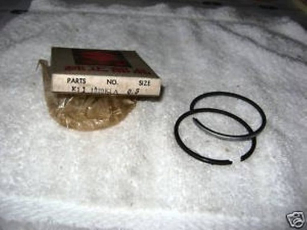 NEW OEM NOS SUZUKI K11-1320 K1 A K11 1320 .50 PISTON RINGS SET OF 2 | eBay