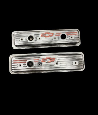 Chevy 350 Engine Valve Cover Set For A 350 Engine | 33003857 | Crown ...