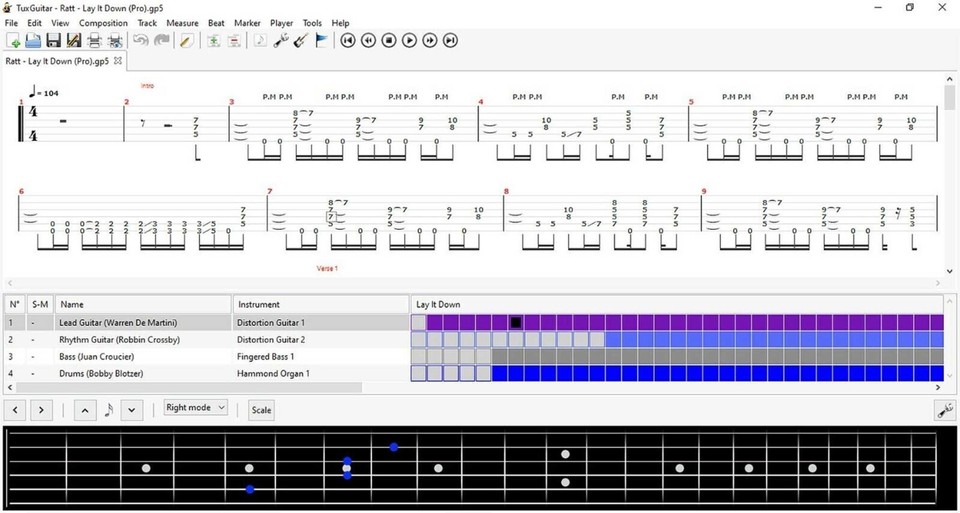 Guitar Tabs Lesson - Rock, Blues, Jazz and Country Guitar Tabs Software ...