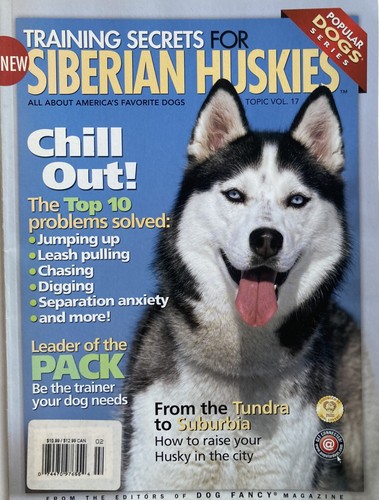 SIBERIAN HUSKIES Popular Dog Series Book From Dog Fancy Magazine 130 ...